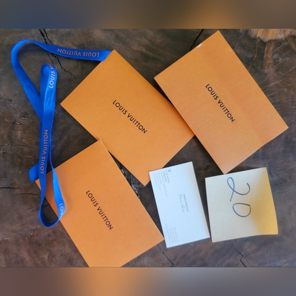 Louis Vuitton | Other | Louis Vuitton Recipt And Business Cardholder ...